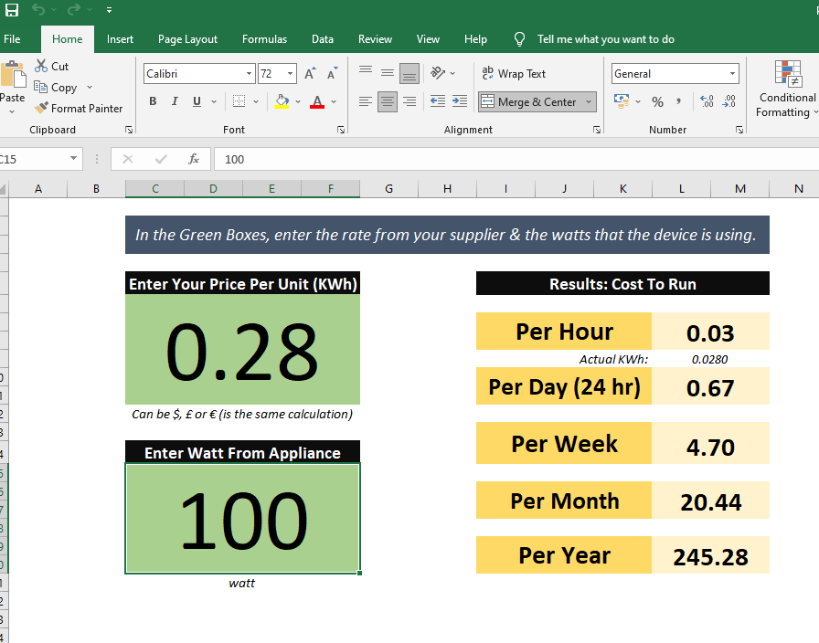 Electricity Watt Usage Price Spreadsheet Computroon Electricity Watt Usage Price Spreadsheet Computroon